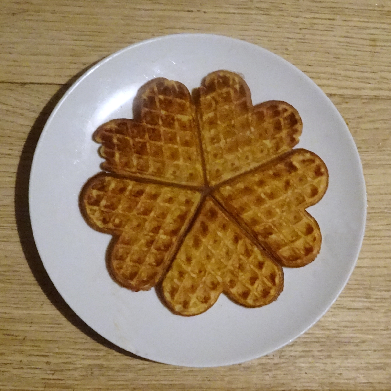 Uglemors blog MotherOwl's Musings: Snevafler -- Snow Waffles