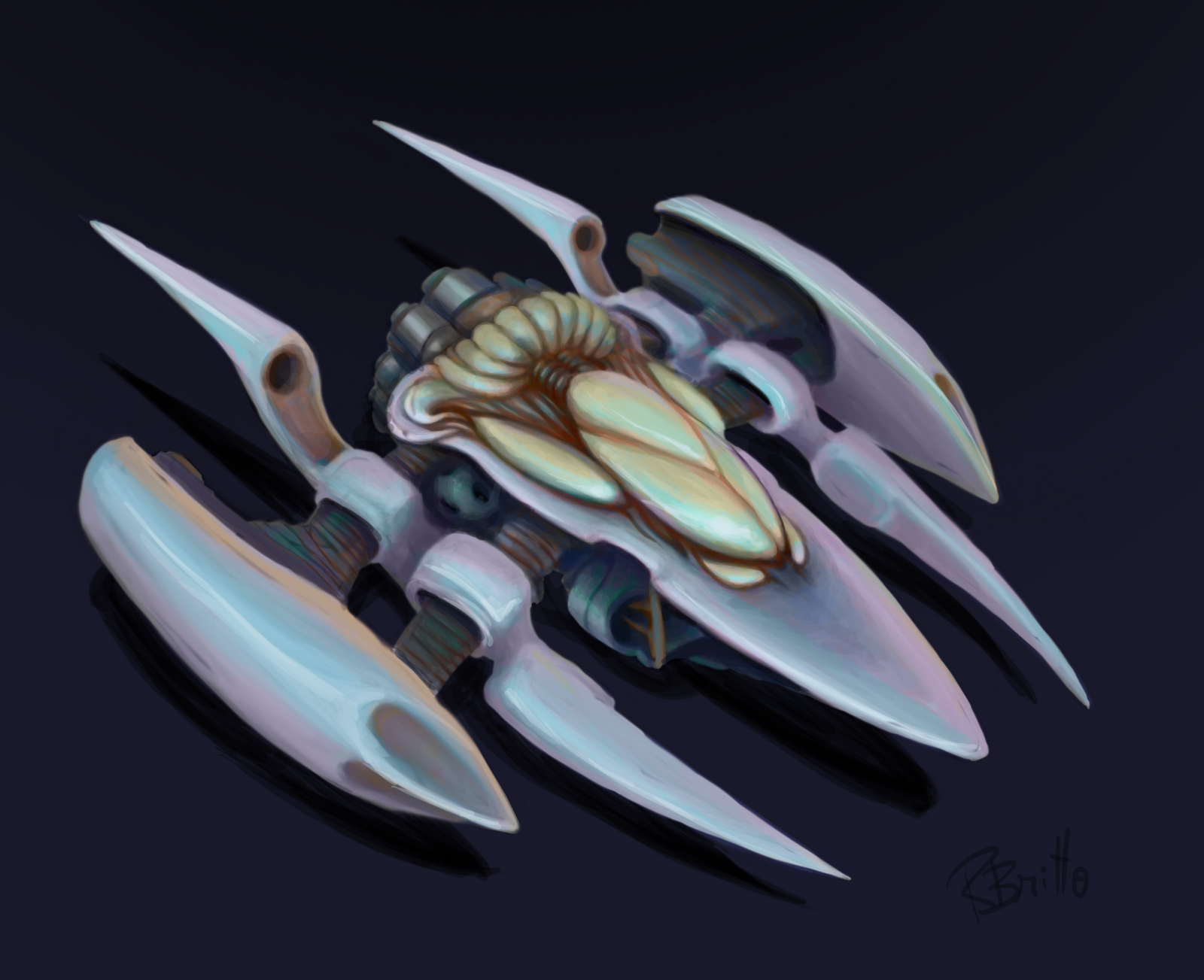 Rodrigo Britto | Wz: Nave estilo F-Zero