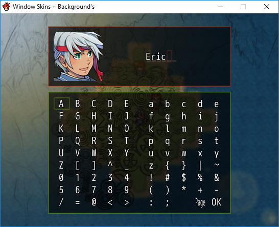[RPGVXACE] Script Window Skins ~ RPG MAKER VN