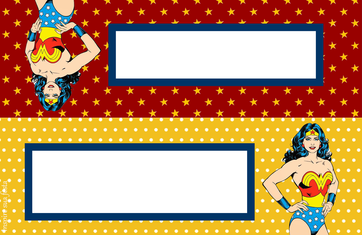 Wonder Woman Retro Party: Free Printable Candy Bar Labels and Free ...