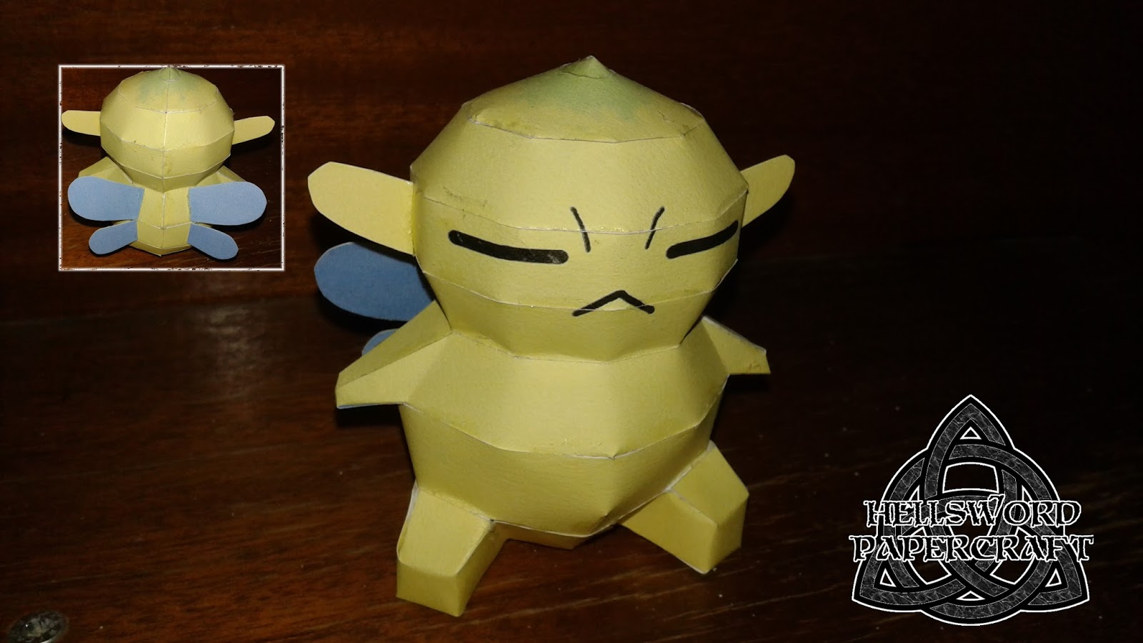 Hellsword Papercraft: Berserk Chibi Puck Papercraft