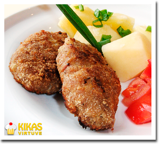 Kikas virtuve: Cūkgaļas kotletes cepeškrāsnī