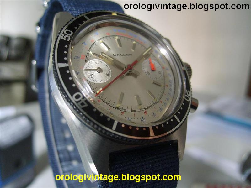 Storie di Orologi Vintage: Cronografo Gallet 20 Atmos Calibro Landeron 148