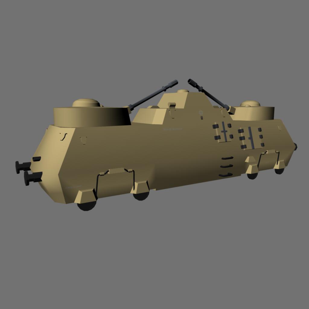 gunnah's Games: Work in Progress: Armored Train Car (Part II)