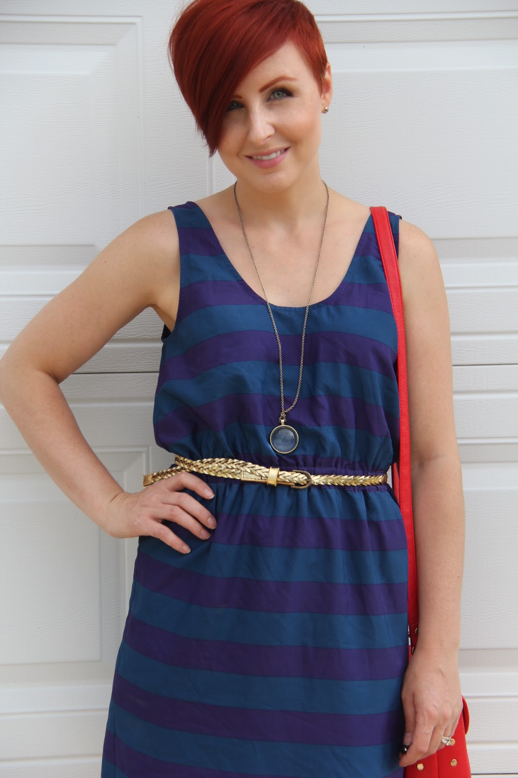 Thrift and Shout: Cute Outfit of the Day: Not So Matchy Matchy