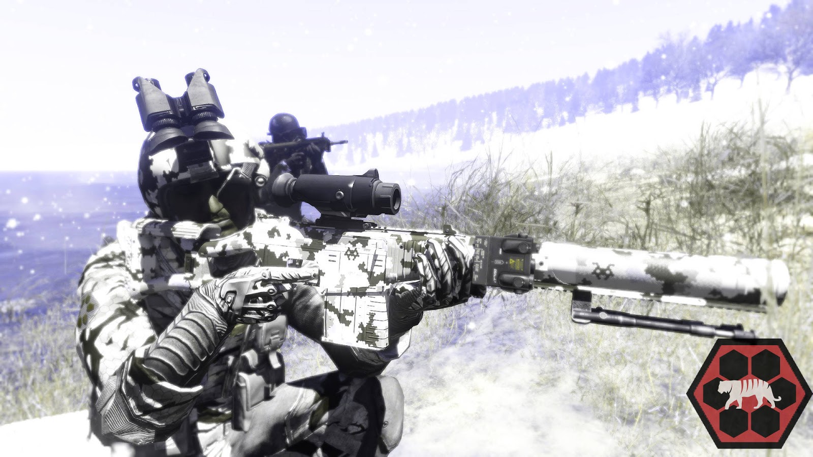 CSAT を冬季迷彩のタイガー ストライプ柄にした Arma 3 アドオン | 弱者の日記^^ - Arma 3 MODとアドオン紹介