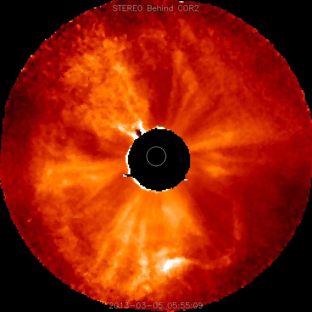 My Solar Alerts: Massive solar flare and CME from old Sunspot 1678
