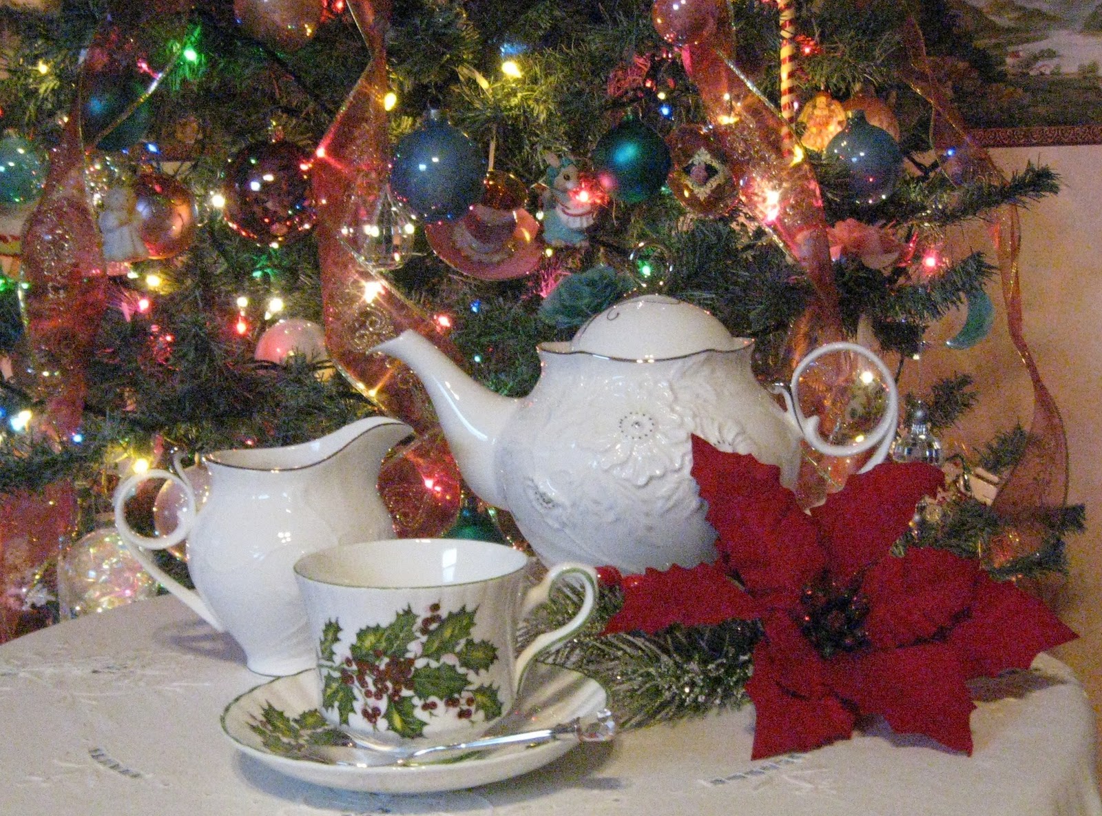 Rose Chintz Cottage: Embrace the Season Christmas Tea
