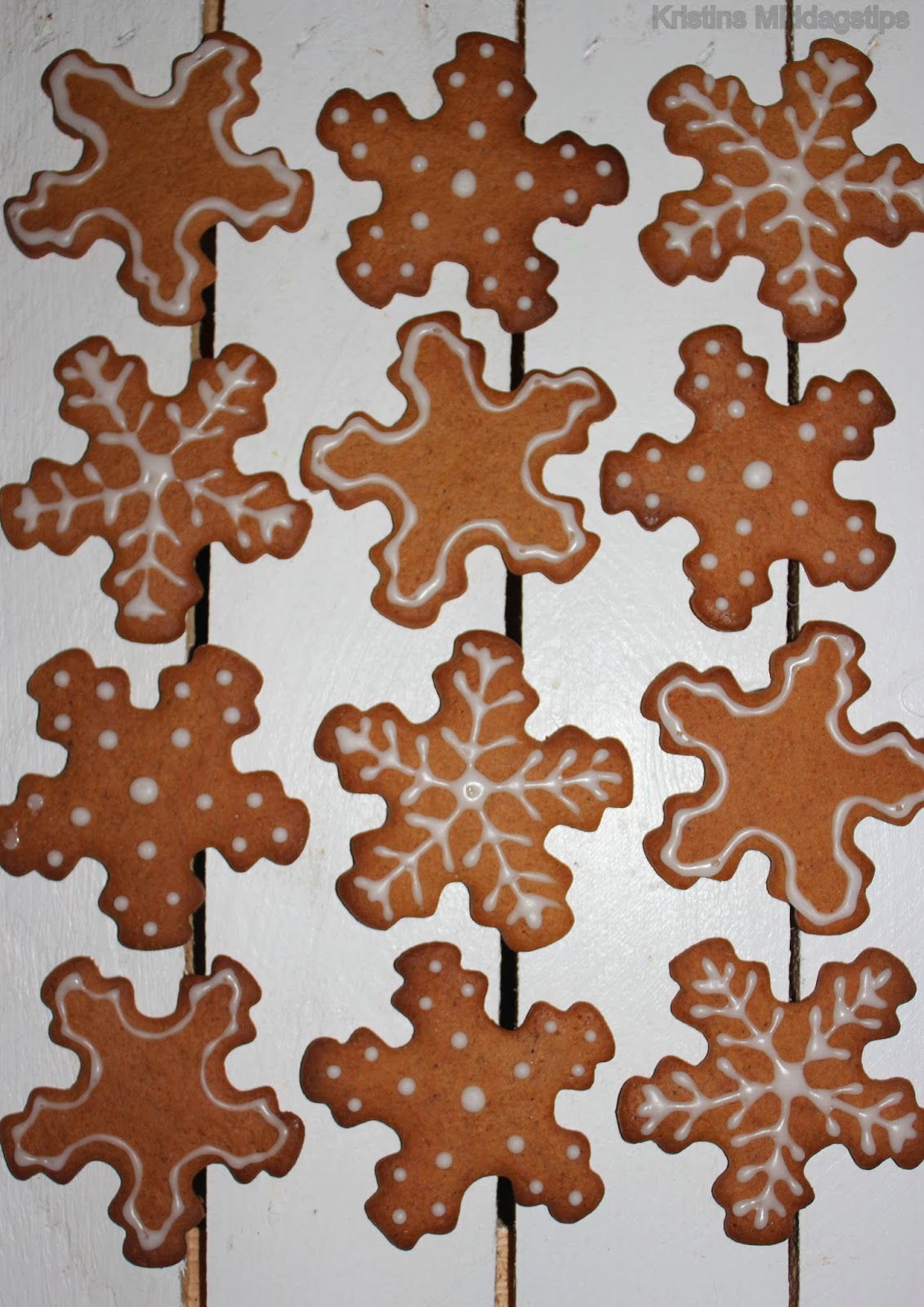 Kristins Middagstips: Pepperkaker med melisglasur