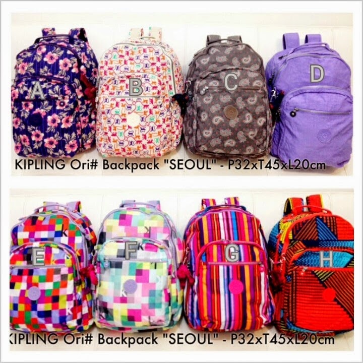 Kipling Shop Indonesia: Kipling ORI# Backpack SEOUL - Rp 560.000,-