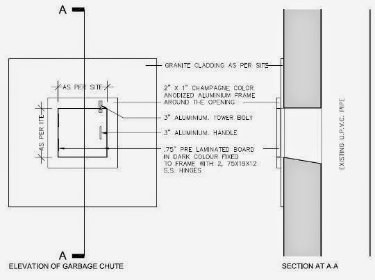 99Details: Garbage Chute Detail For Group Housing