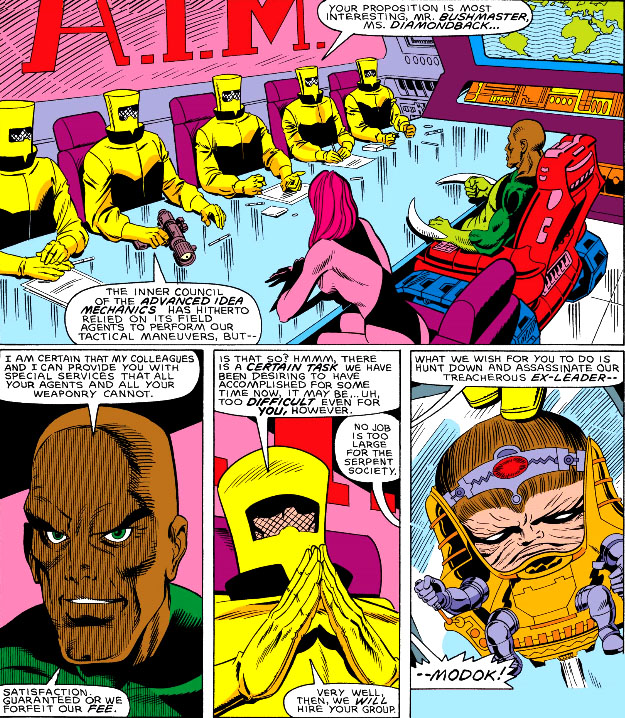 Advanced Idea Mechanics Weapons