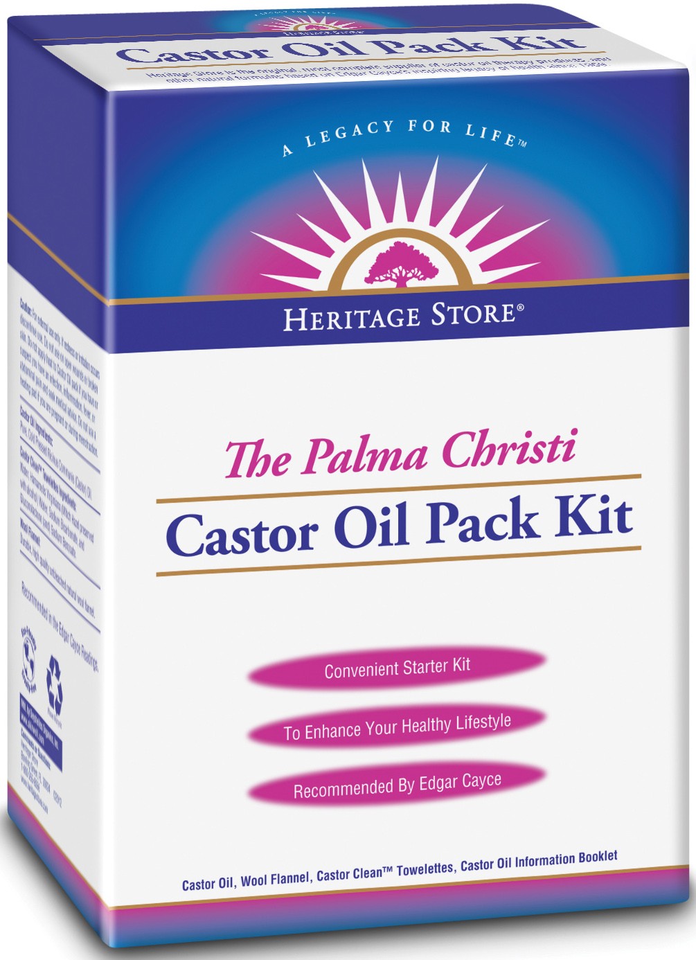 Marmee's Pantry ~ For Such a Time as This: Castor Oil Packs