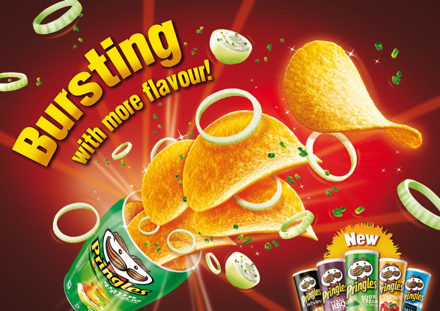 Murray Johns : Pringles Bursting with Flavour campaign