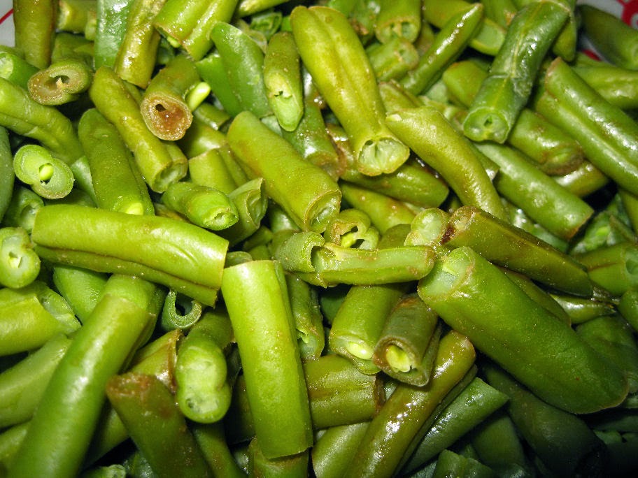 VeggieSue's Veggie Adventures: VeganMoFo Day 18 - Deviled Green Beans