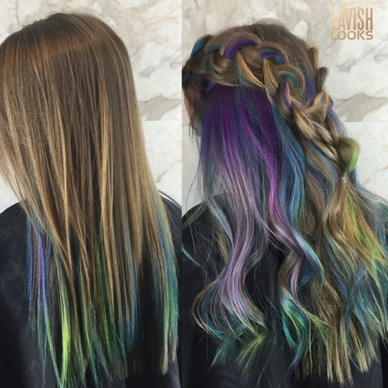Universo Feminino: Secret Rainbow Hair