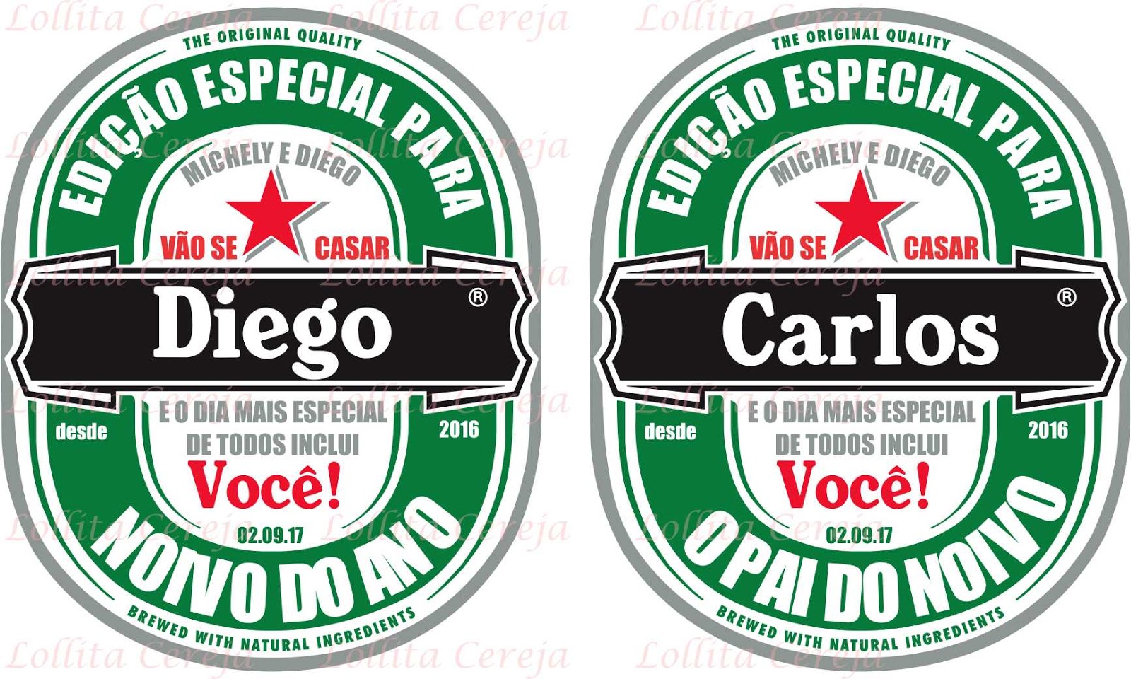 Lollita Cereja: Rótulo Cerveja Personalizado