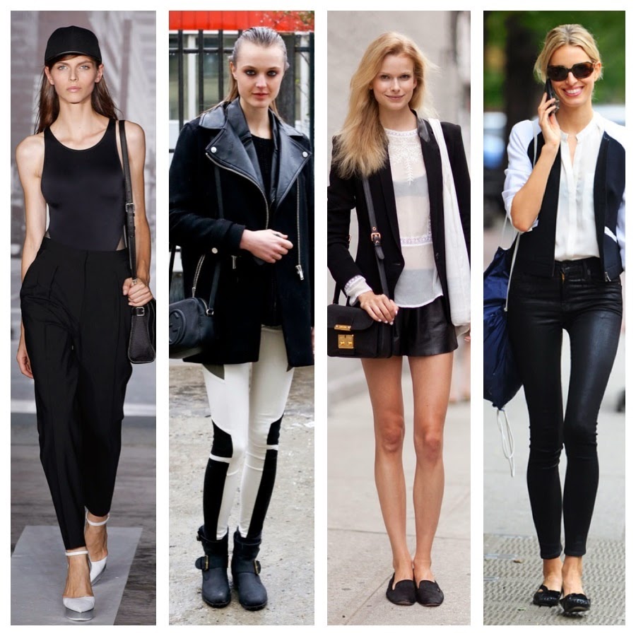 Luce la moda: Negro y blanco... Una combinación perfecta