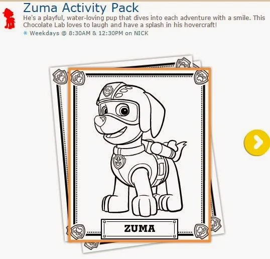 Paw Patrol: Zuma Activity Pack. - Oh My Fiesta! in english