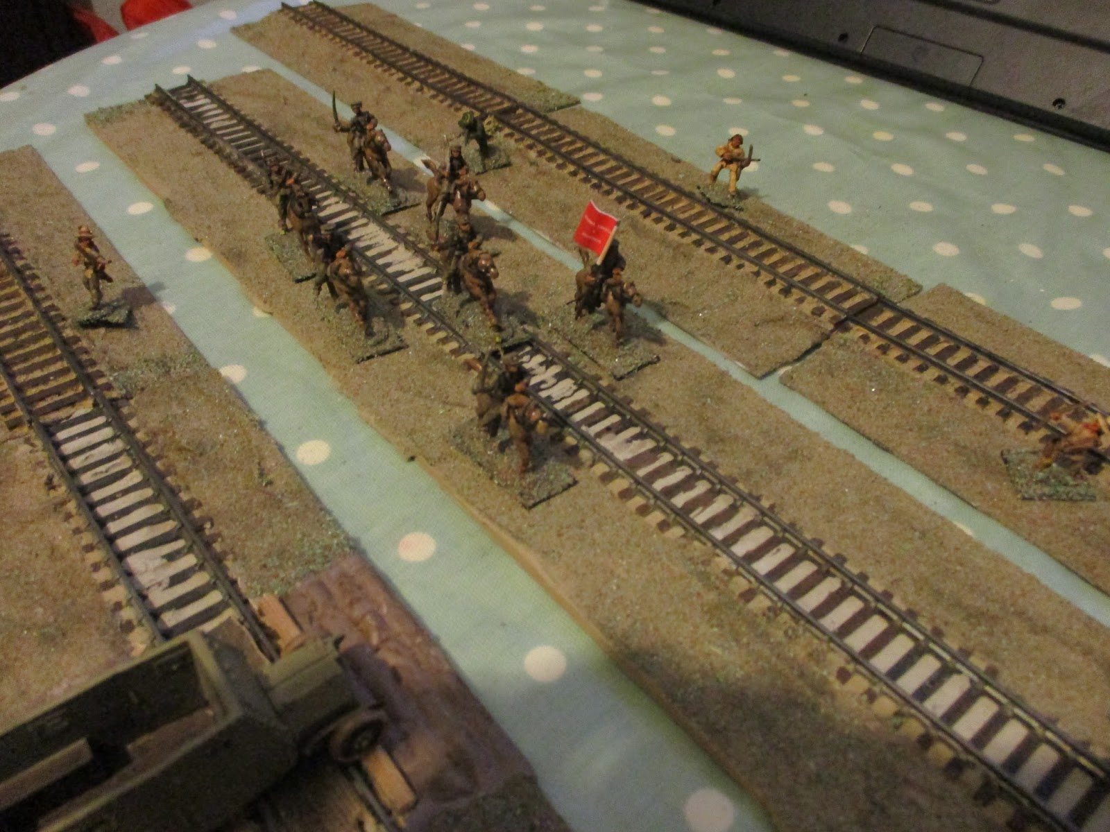 Baber on wargames: Railway embankment and track