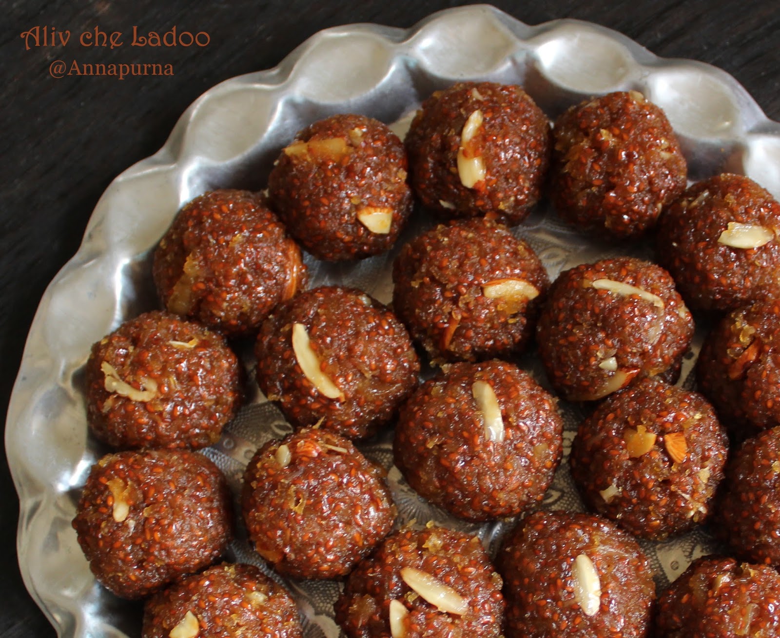 Annapurna: Aliv che Laadu / Halim Ladoo / Garden Cress Seed Sweet Ball ...