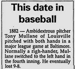 Tony Mullane - "The Count"