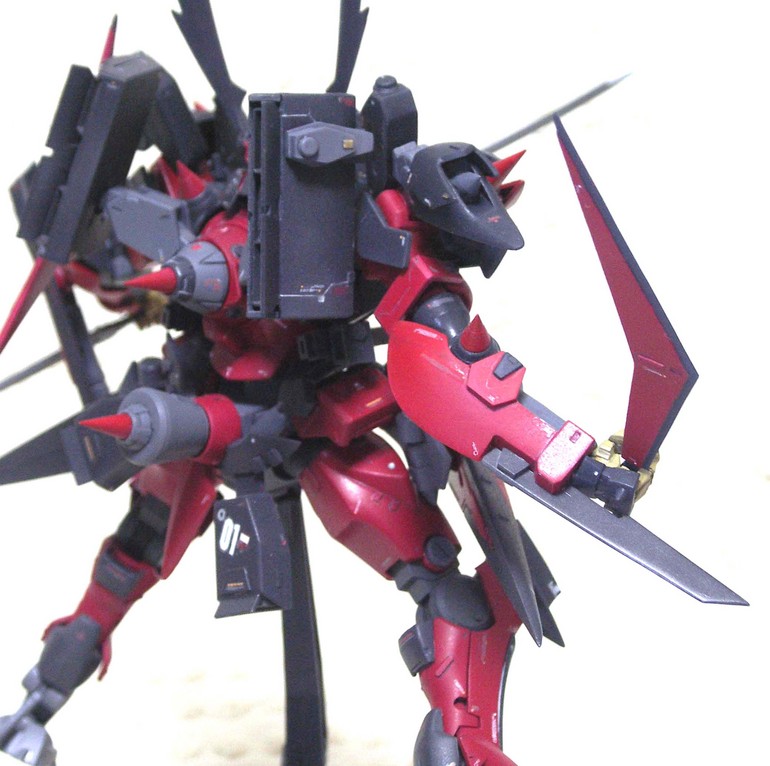 GUNDAM GUY: HG 1/144 Mr. Bushido Ahead - Customized Build