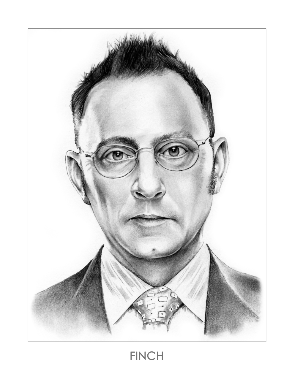 Sketch of the Day: Finch - Person of Interest