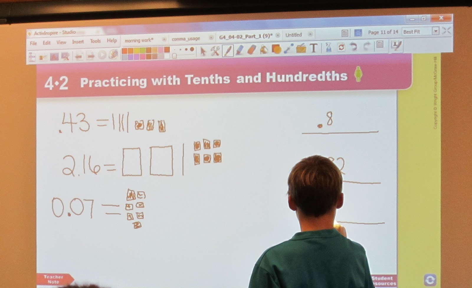 4B - Class Blog: Promethean Board Has Arrived!!!!!