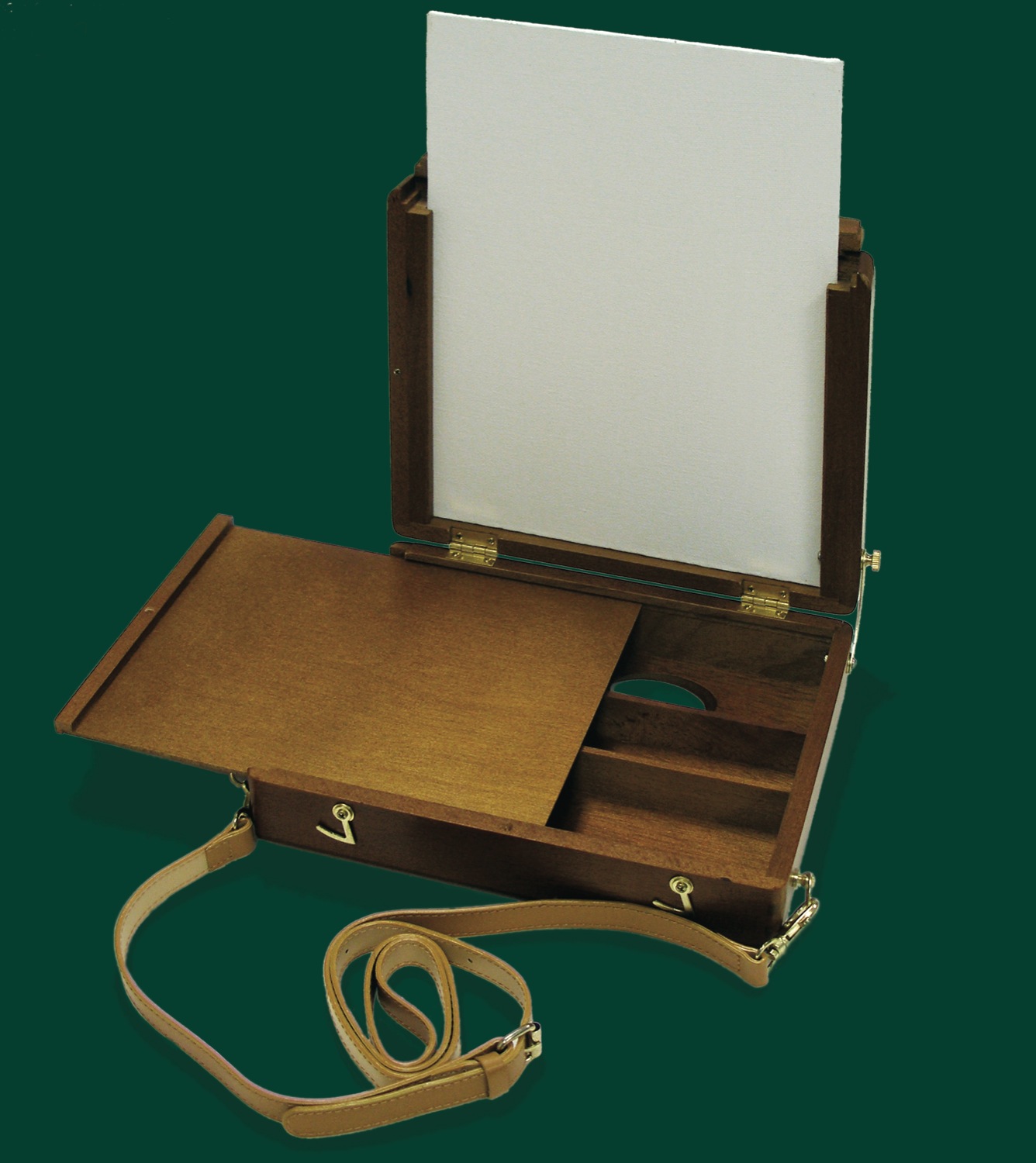 Kaustav M. ArtBlogs: A Cheap, Sturdy Thumb-held Pochade Box (Thumb Box)