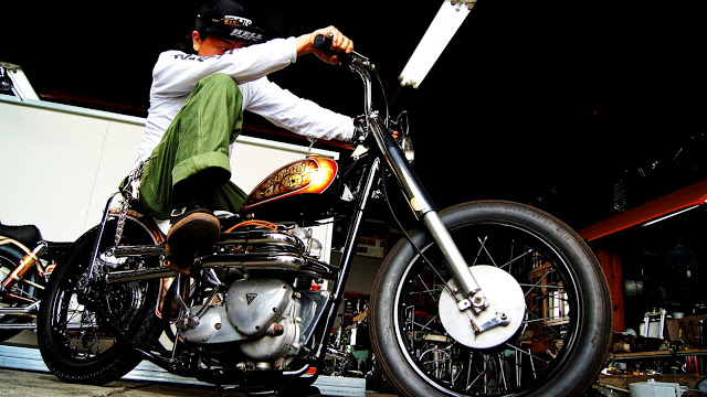 VINTAGE SHOP JOHNNY｜東京・小岩にある古着屋ジョニー: JENE CHOPPERS【JOHNNY TRIUMPH CHOPPER】