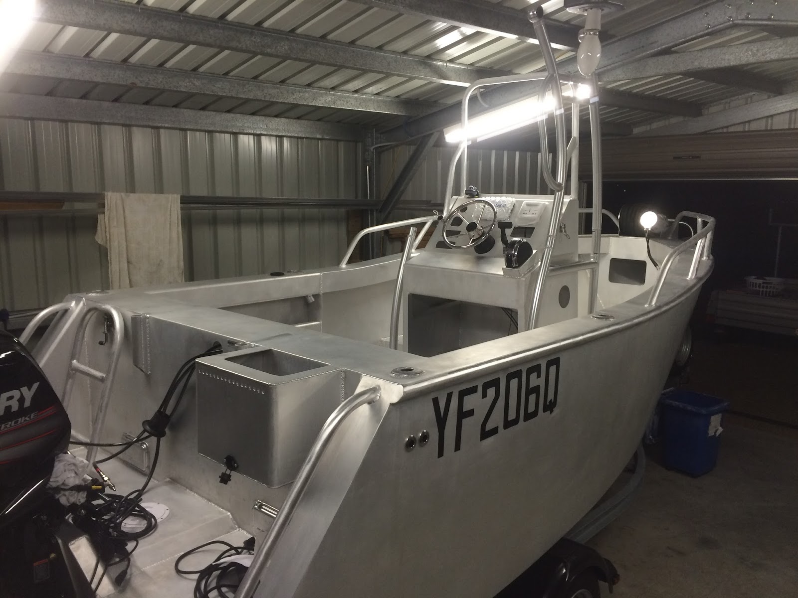 CNC Marine 5m (5.75 Overall) Plate Boat Build: January 2016
