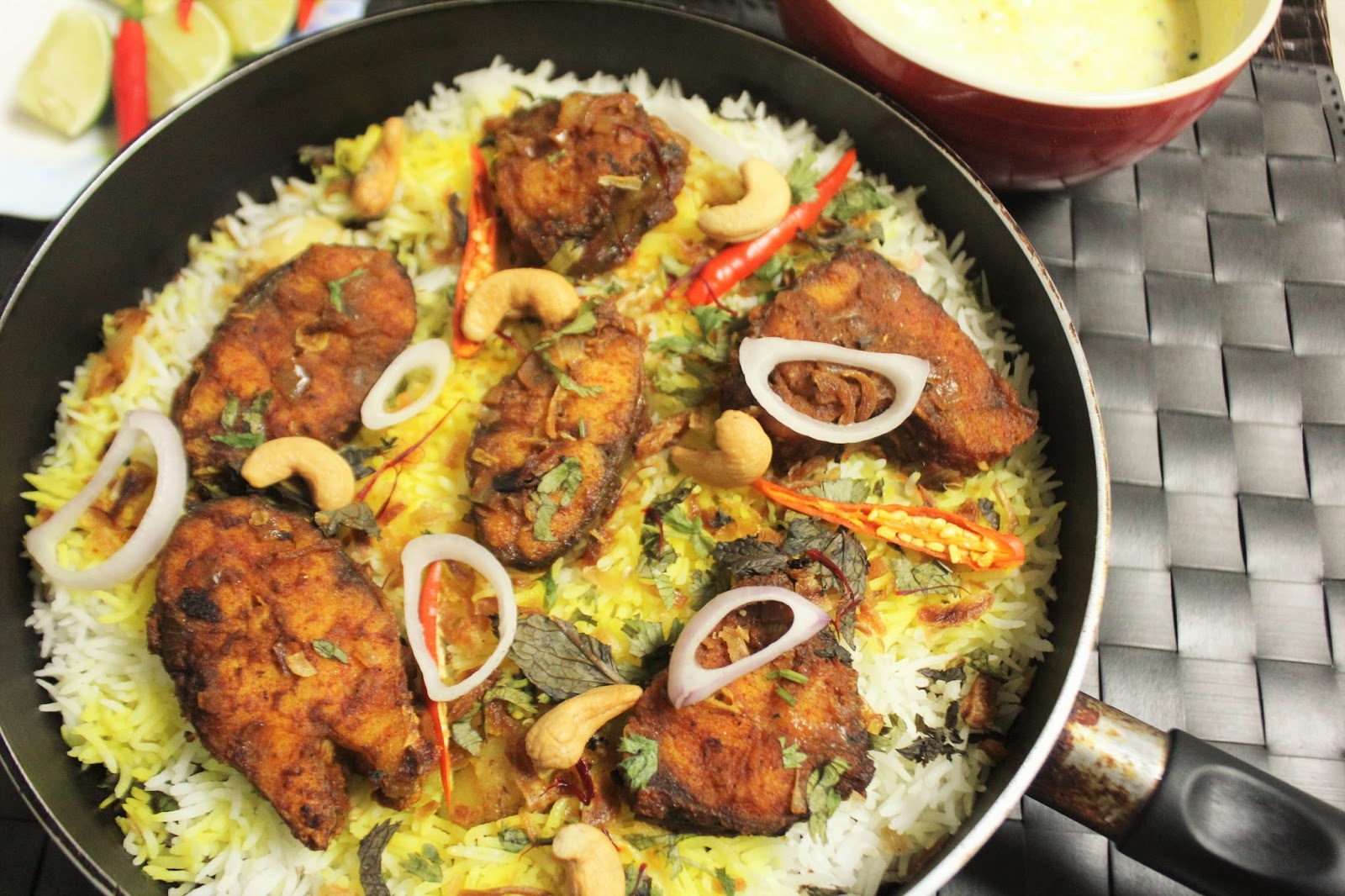 Bethica's Kitchen Flavours: Fish Biryani - Bengali Style