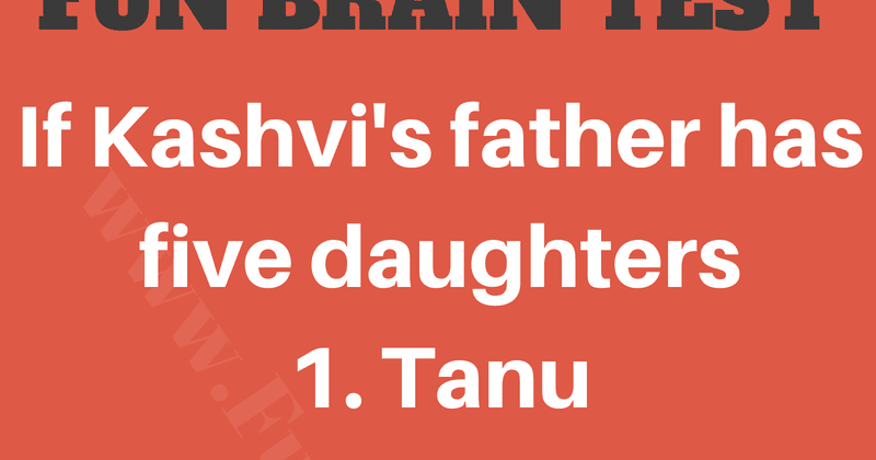 Fun Brain Test Question - Quick Intelligence Test