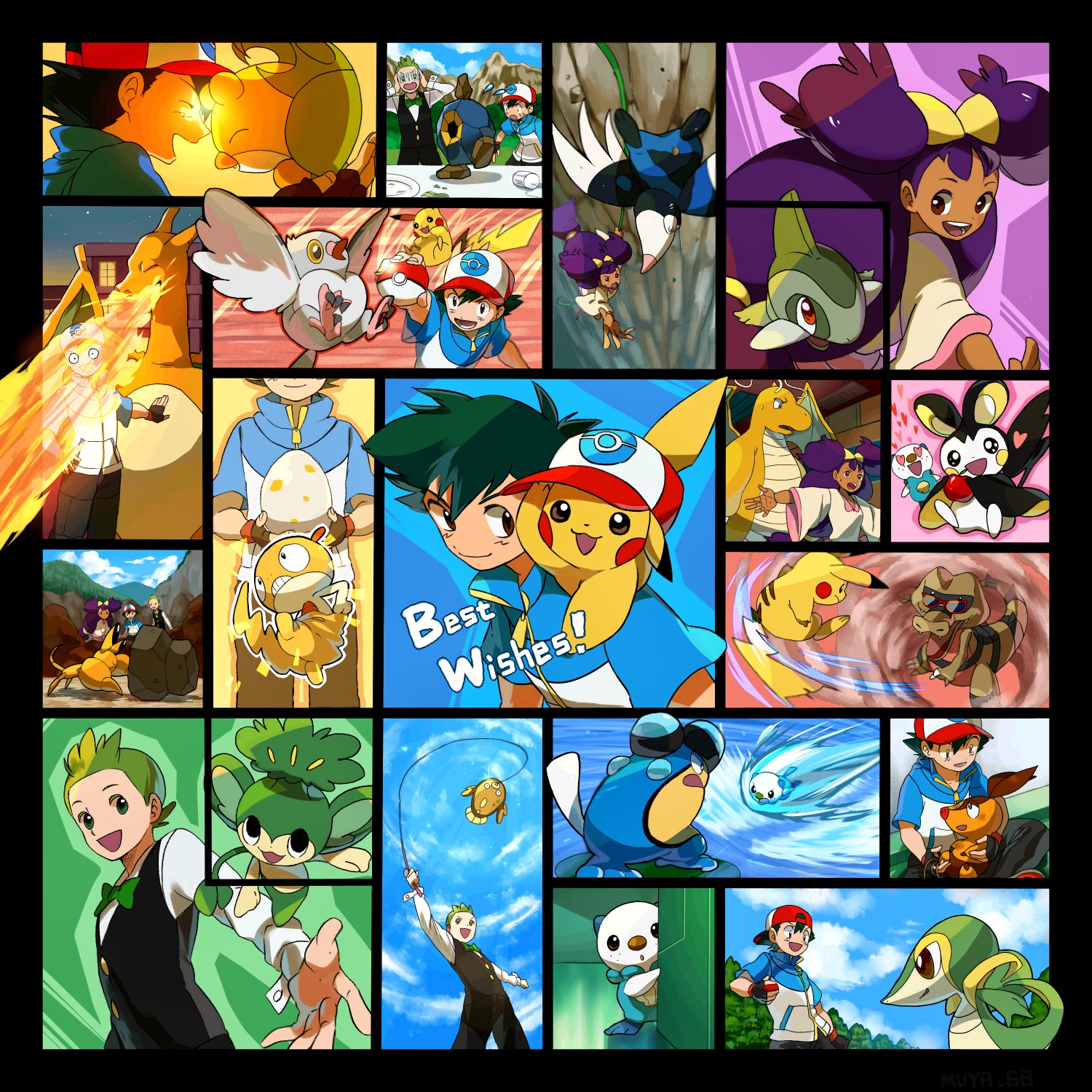 GAMING ROCKS ON: Game Art #62: Pokémon Gallery