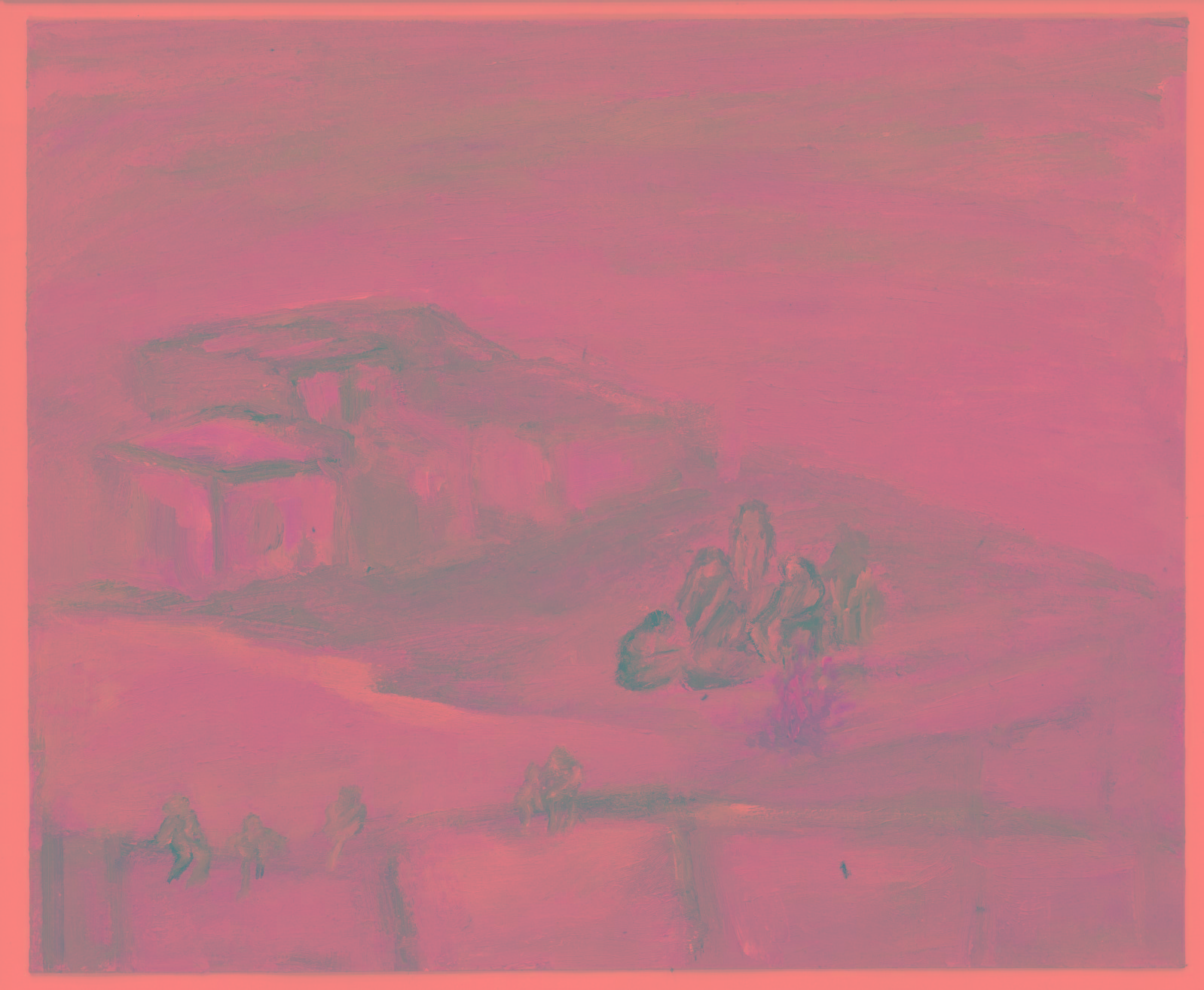 Ana Maria Oliverio: obras de pequeño formato. Serie Asimetría año 2007/08