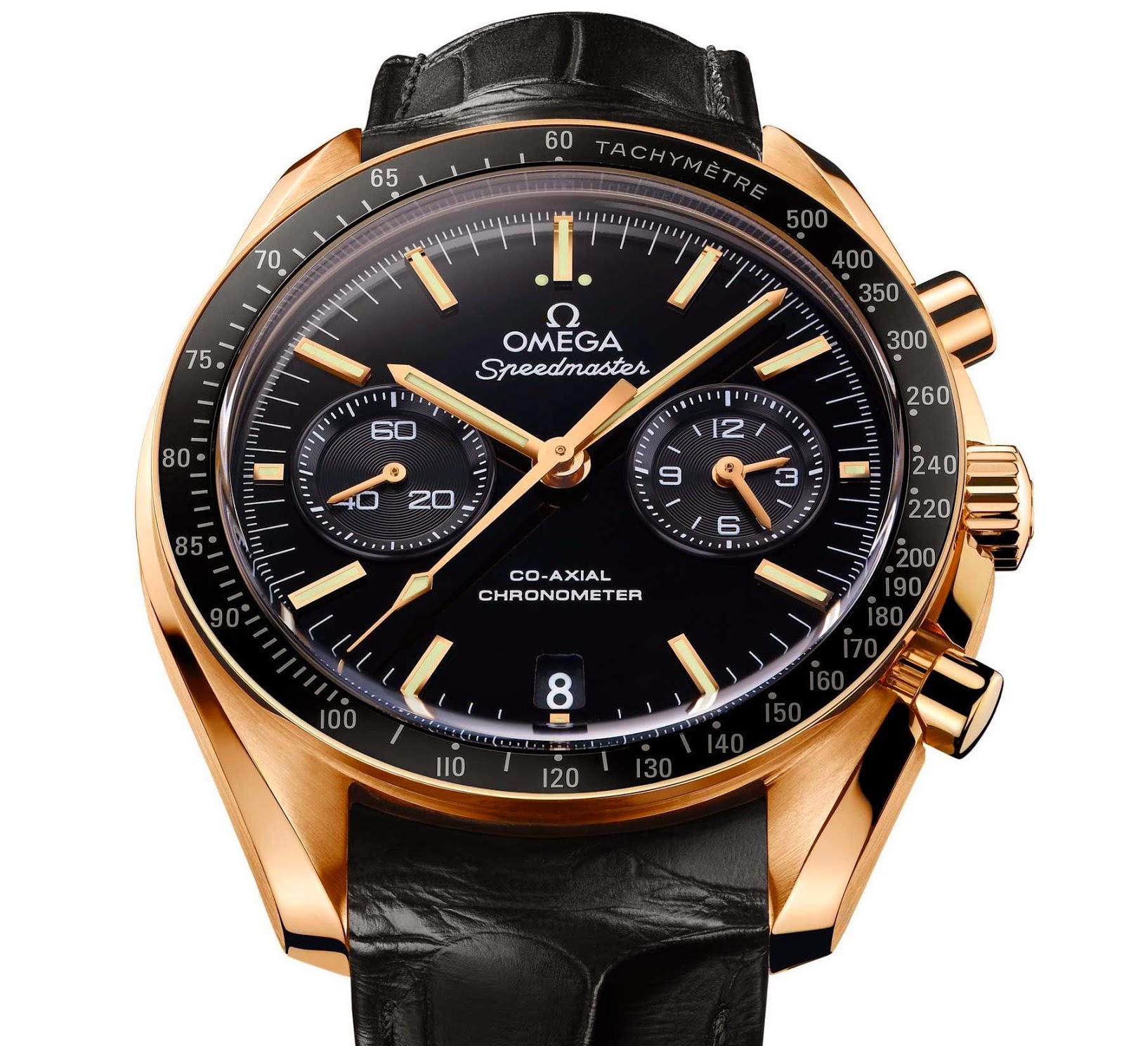 OMEGA Speedmaster Co-Axial Chronograph Orange Gold Edition
