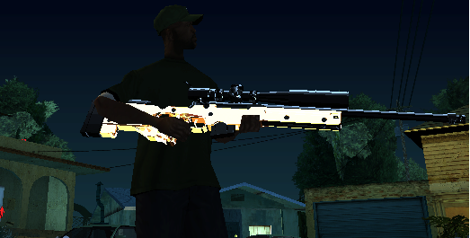 [Mod]Armas Gold e Black | Style Samp