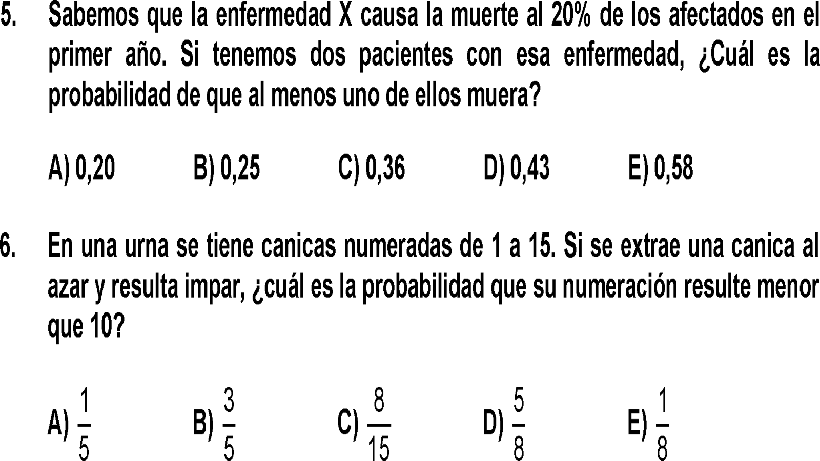 Analisis De Datos Probabilidad Ejemplos Resueltos De