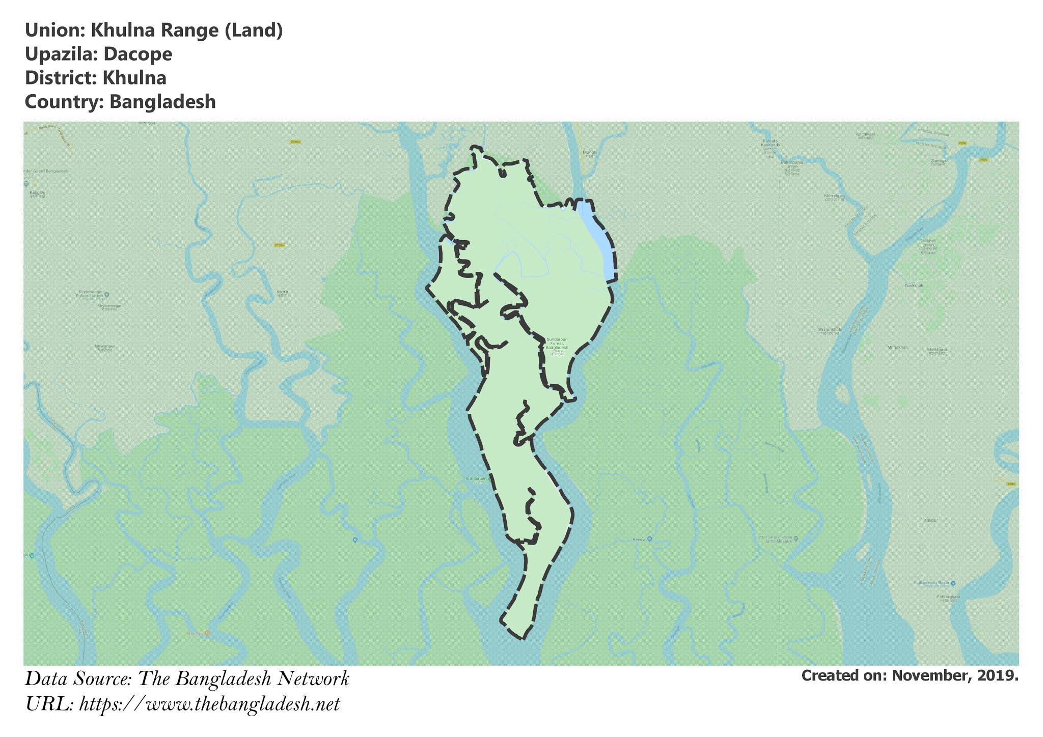 Khulna Range, Khulna