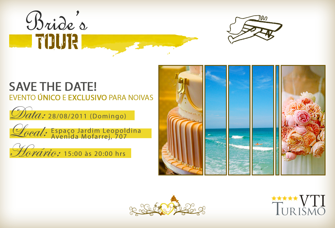 Vem aí o "Bride´s Tour" com Apoio Promocional e Institucional da ...