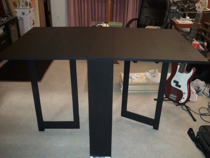 Gate Leg Table Project | All Night Pudding Snack Social