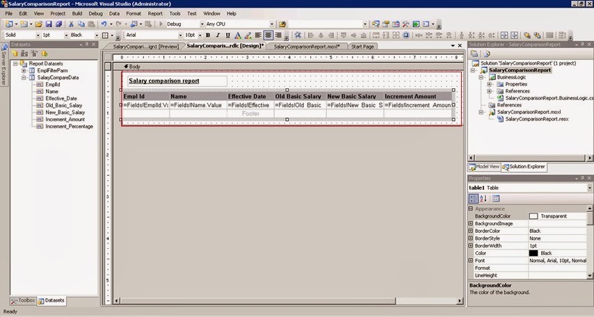 Dynamics AX: SSRS (SQL Server Reporting Services) report via AX 2009
