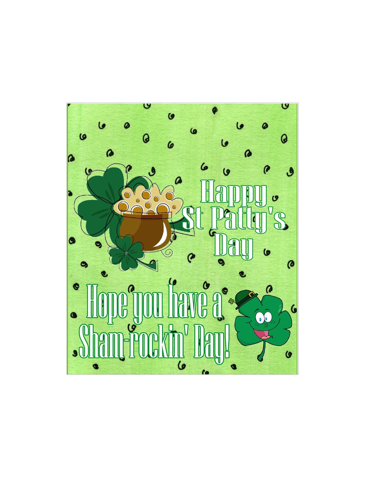DIY Party Mom: Have a Rockin' St Patrick's Day Candy Bar Wrapper Free ...