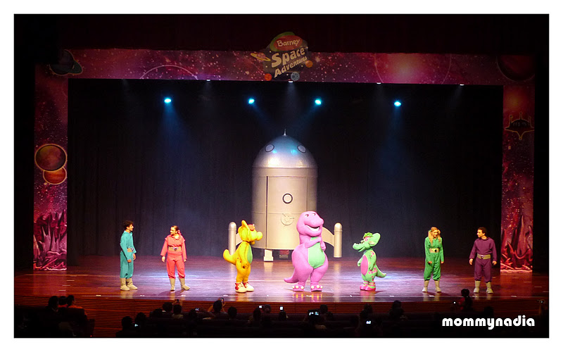 fabulous motherhood: The Barney's Space Adventures - Live Musical in KL