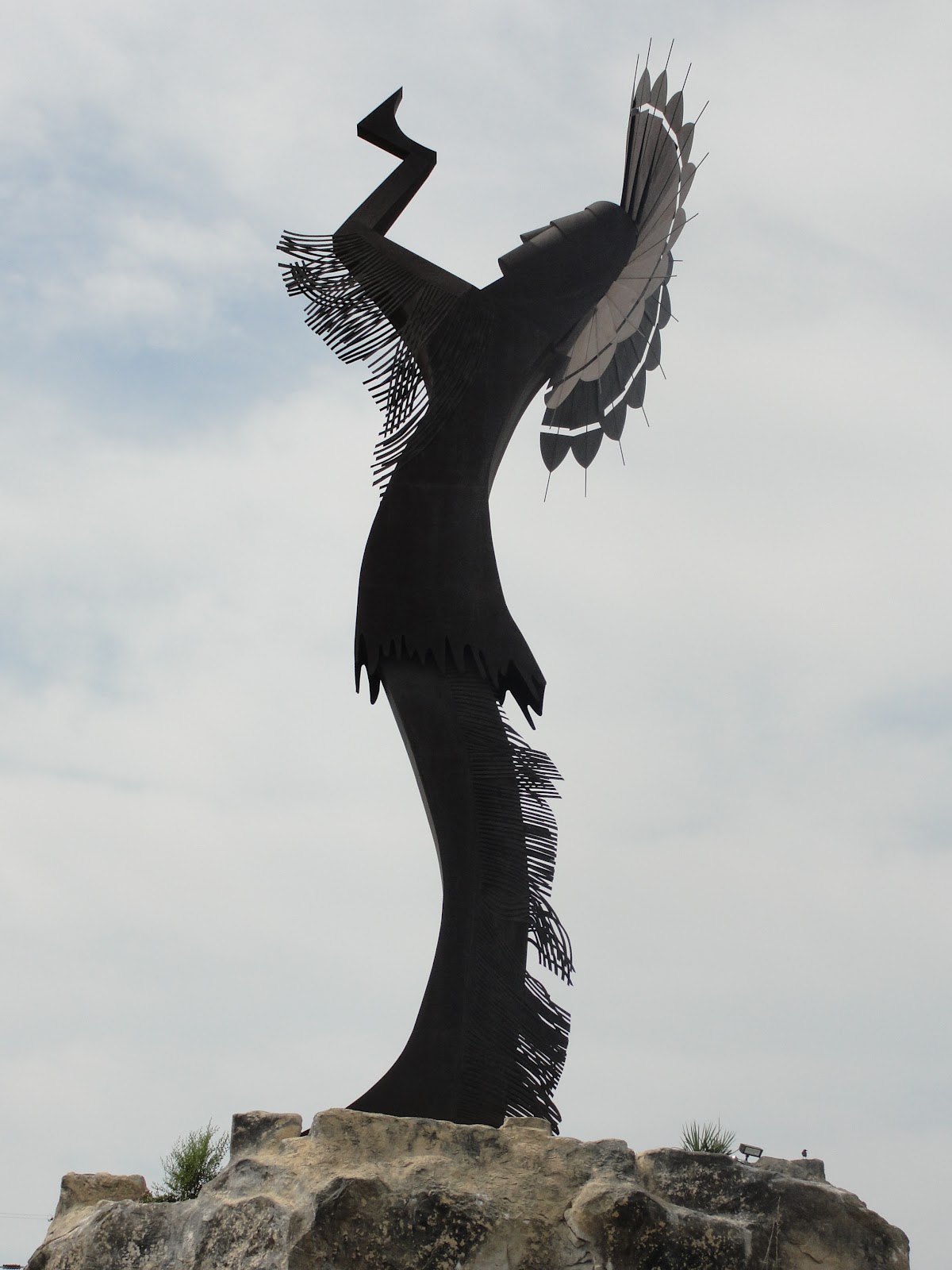 BJ Travels: Keeper of the Plains, Wichita, KS