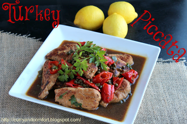 Kitchen Simmer: Spicy Turkey Piccata