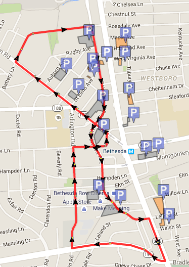 Robert Dyer @ Bethesda Row: Stop markers out for new Bethesda ...