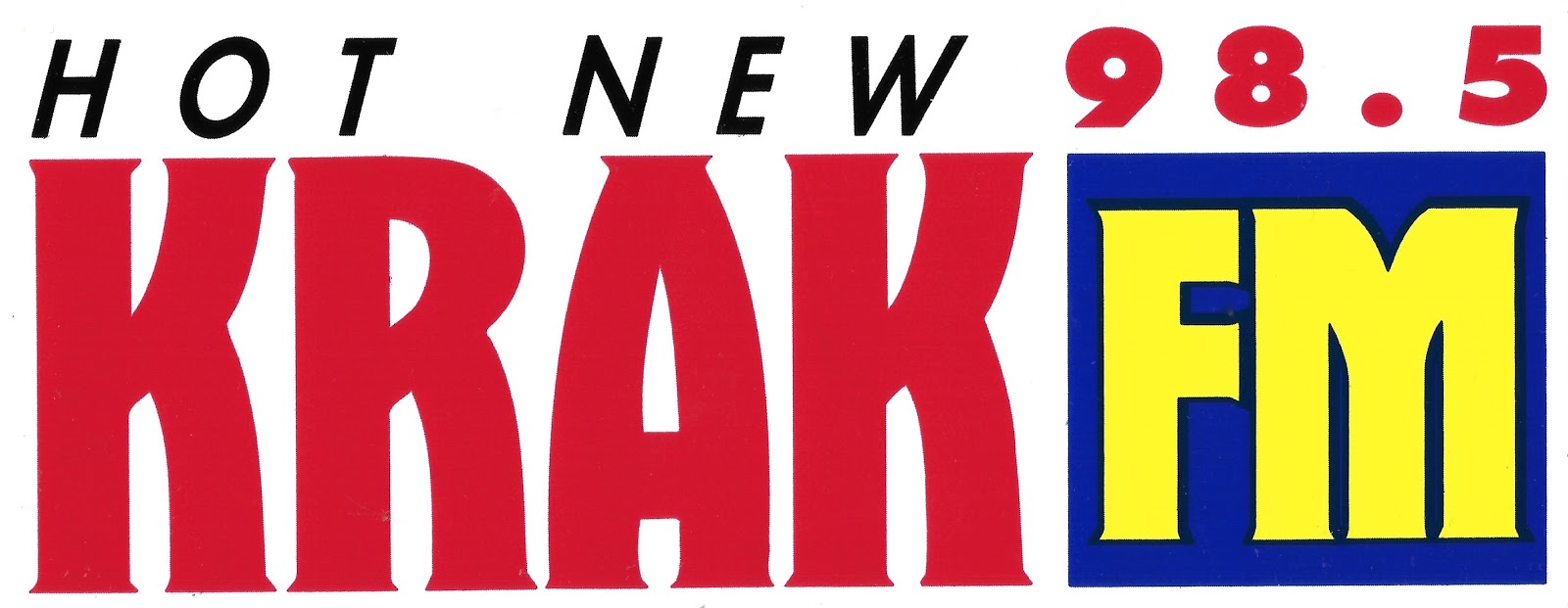 Radio Sticker of the Day: KRAK AM & FM
