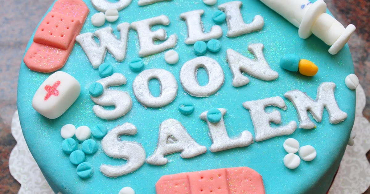 Reem's Cake Boutique: Get Well Soon Cake